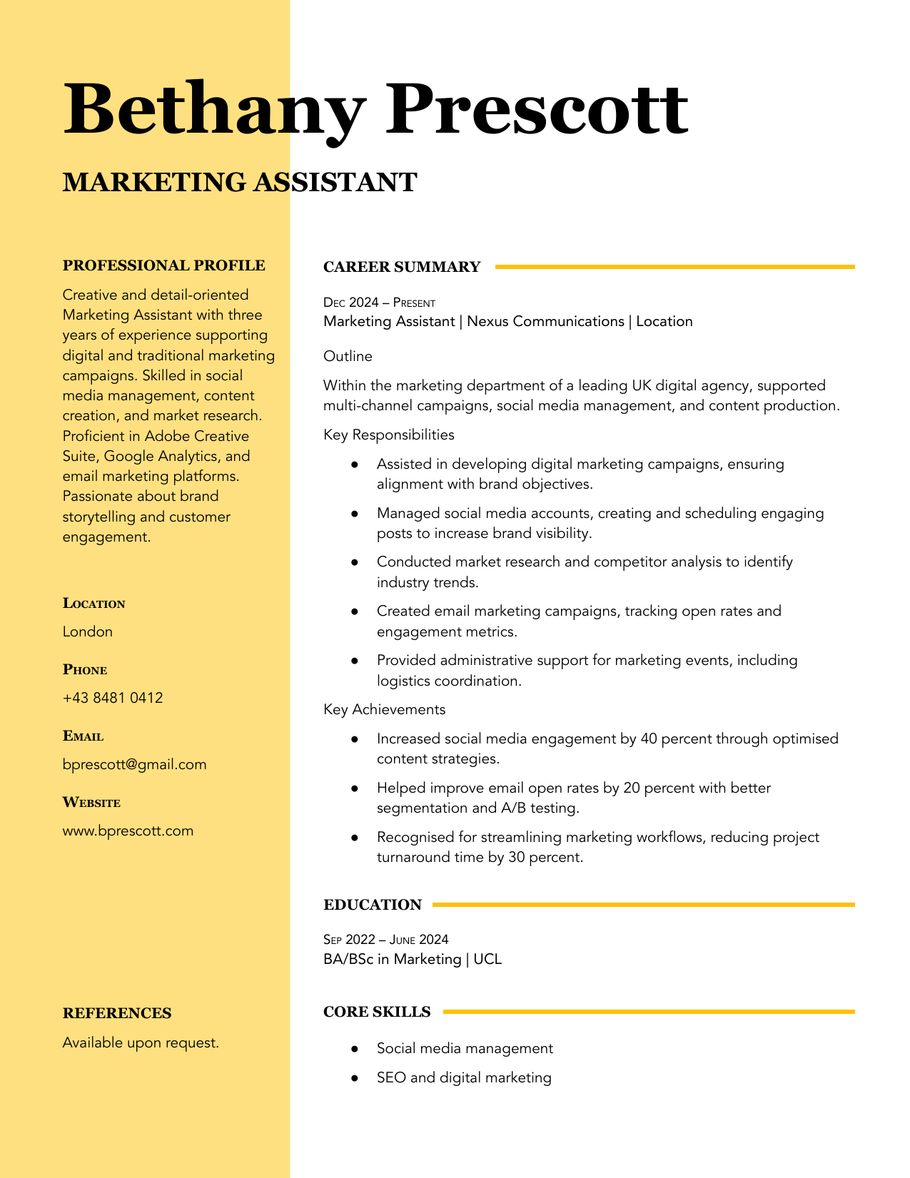 9 winning Blank CV templates to edit & download [Get hired]