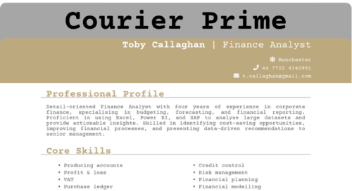 Top 10 best CV fonts for 2026 | Stand out from the crowd