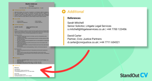 The ultimate guide to CV references | Perfect your CV