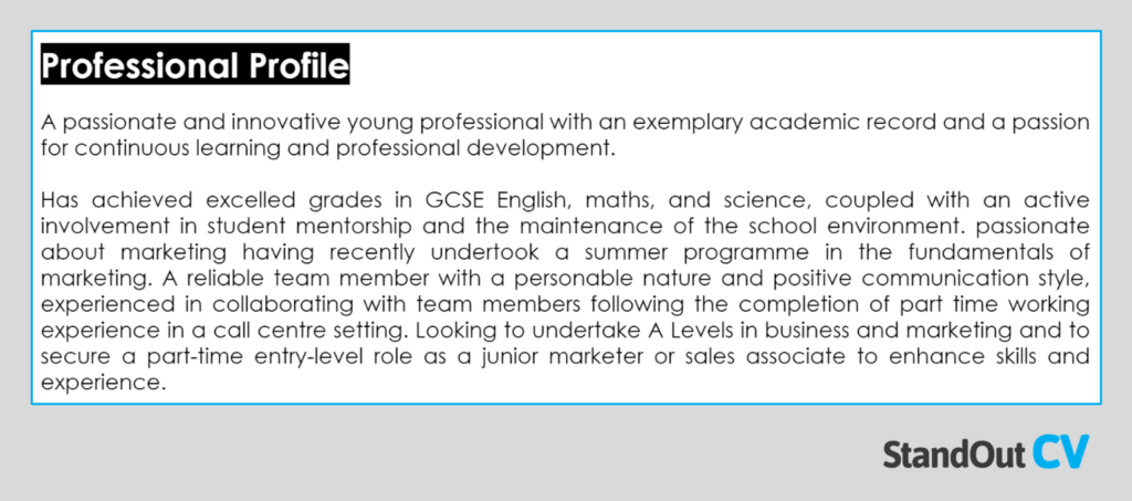 17 CV Personal Statement Examples 2023 Get More Interviews
