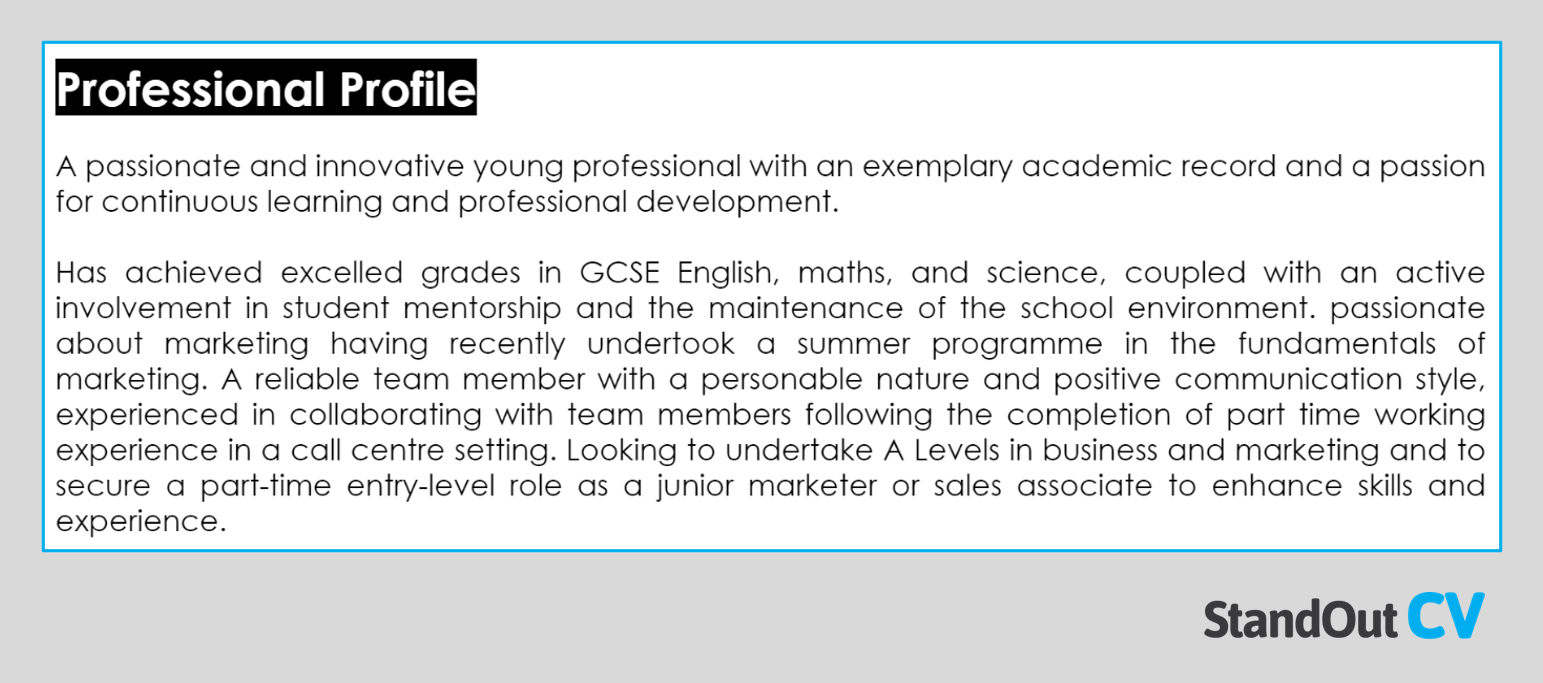 17 CV Personal Statement Examples 2023 Get More Interviews