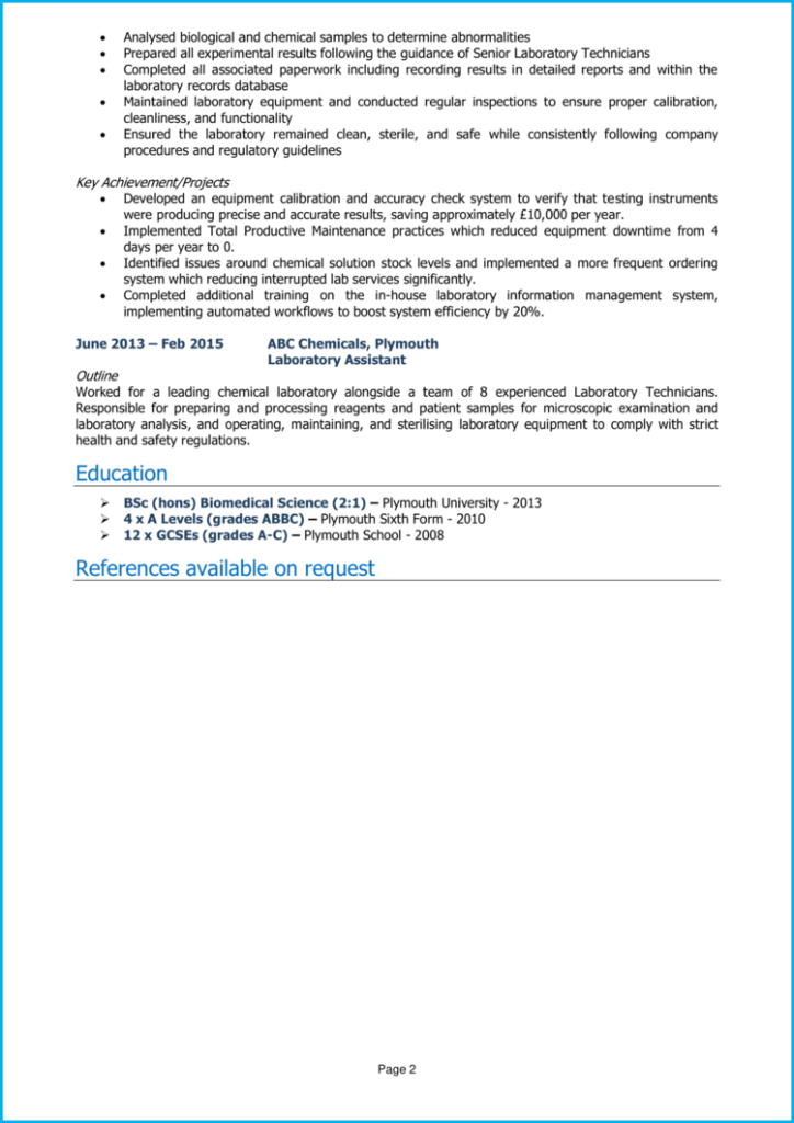 4 Scientific CV examples for 2024 guide [Get noticed]