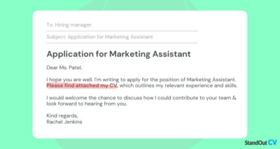 50 better ways to say "Please find attached my CV" in 2025
