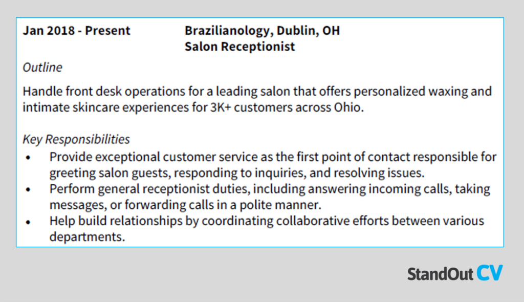 How to use bullet points per job on your CV + How many