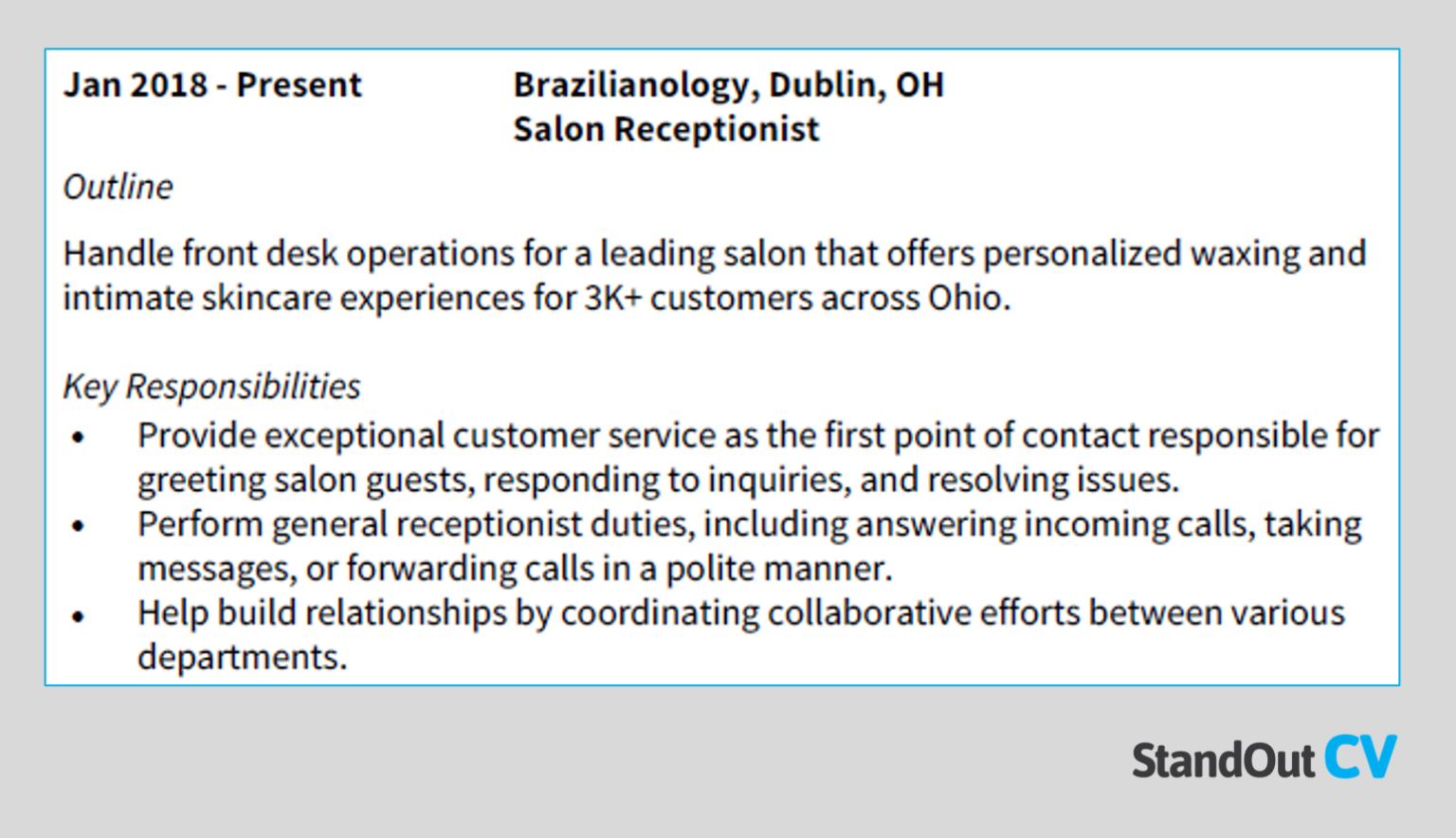 How to use bullet points per job on your CV + How many