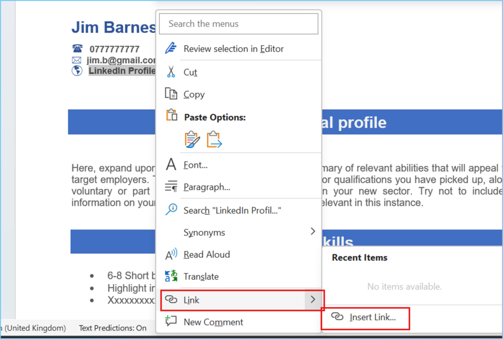 How to put your LinkedIn profile on your resume in 2024