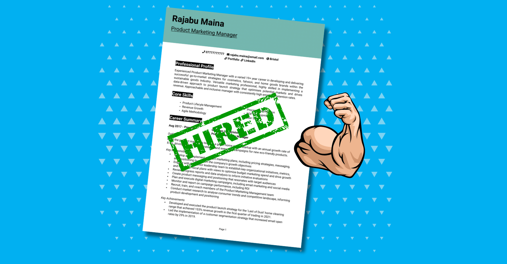 6 Media CV examples | Showcase your talent & get hired
